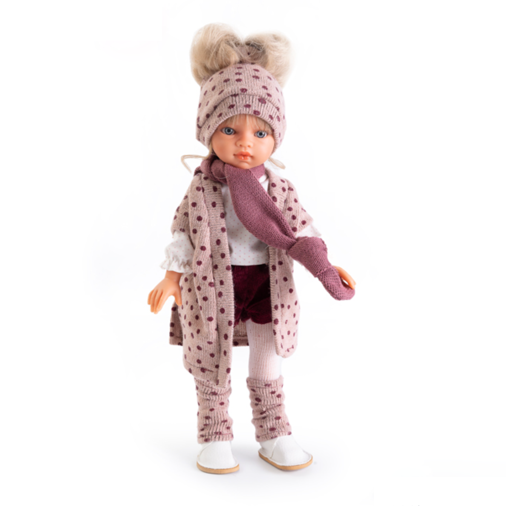 Muñeca Emily Bufanda Lunares Antonio Juan – MonkiToys Online